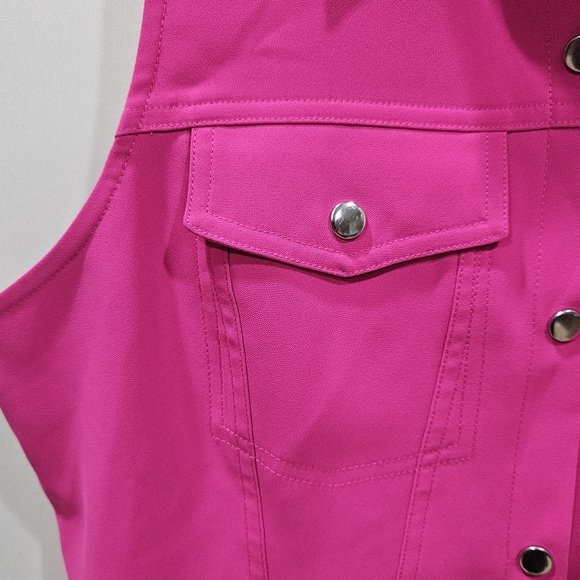 Amanda Uprichard | Dresses | New Amanda Uprichard Hot Pink Bryson Snap ...